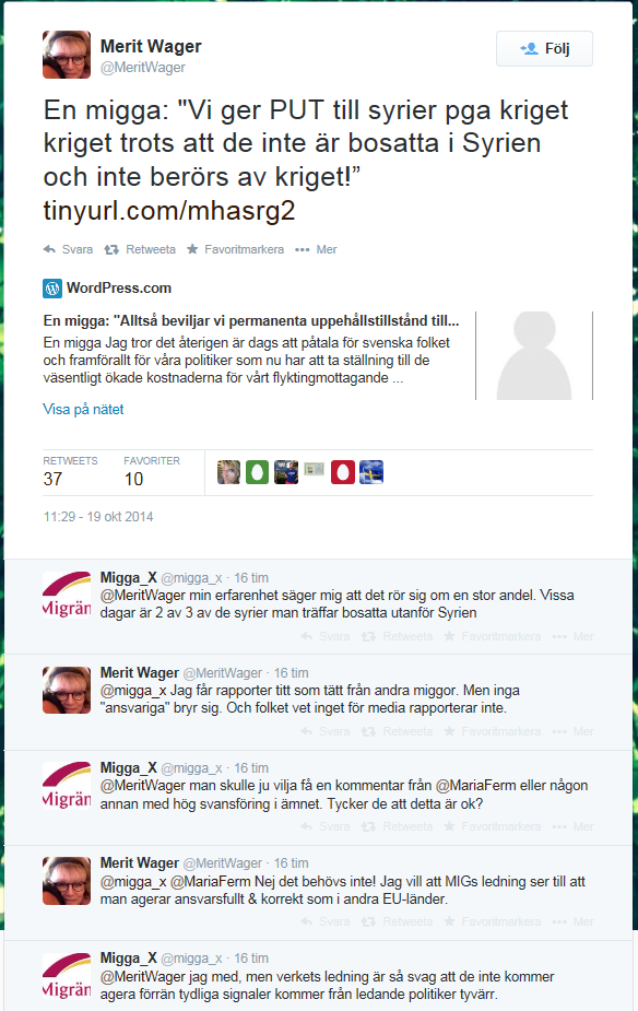 Två av tre syrier som får asyl är inte från Syrien och berörs inte av ...