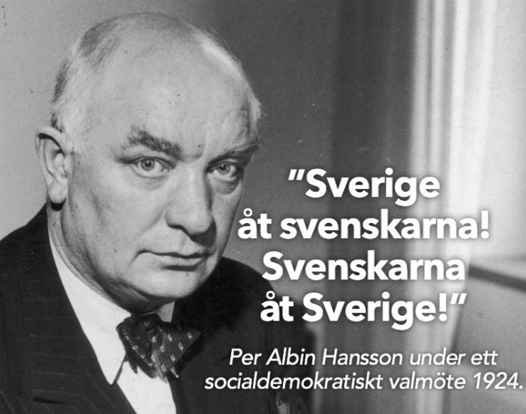 Bästa försvaret mot rasism är du och jag skriver S och SSU ...