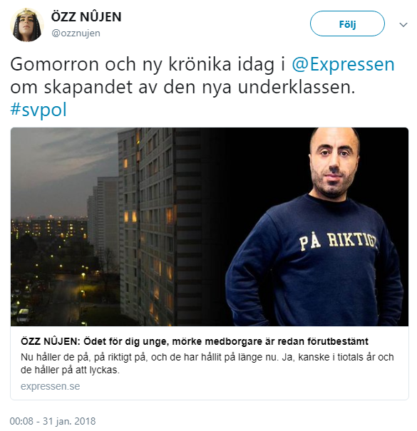 Expressen_Özz_Nujen_underklass – Petterssons gör Sverige lagom!