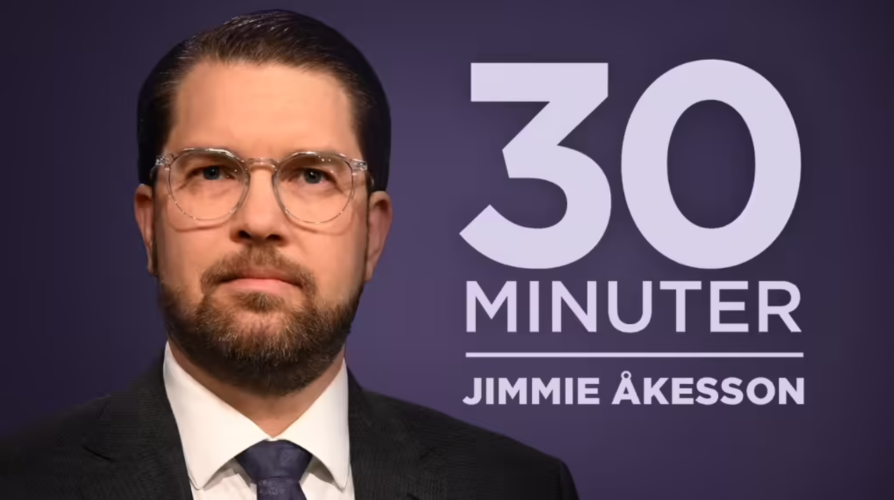 Jimmie Åkesson i ”30 minuter” – Petterssons gör Sverige lagom!