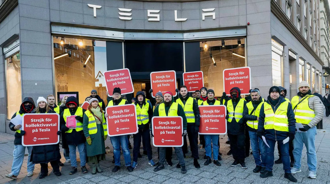 IF Metall öppnar för alternativ med Tesla – Petterssons gör Sverige lagom!