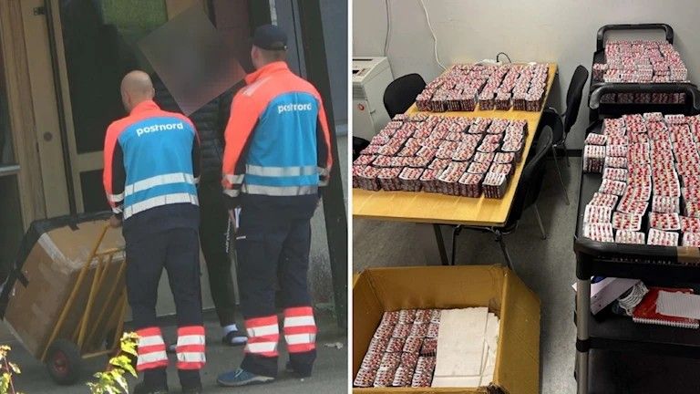 Tullen klädde ut sig till brevbärare – levererade knark för miljon ...